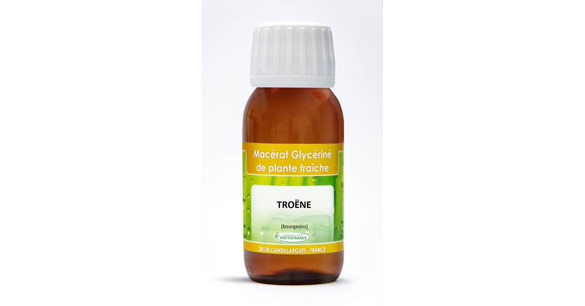 TROËNE BIO 60ml Macérat glycériné 1DH Bourgeon Bio Gemmothérapie ...