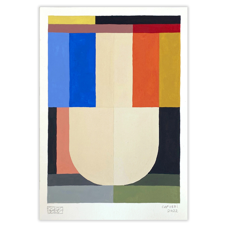 Peinture 'Los Límites del Vacío VIII' - Coco Capuzzi - Quorum