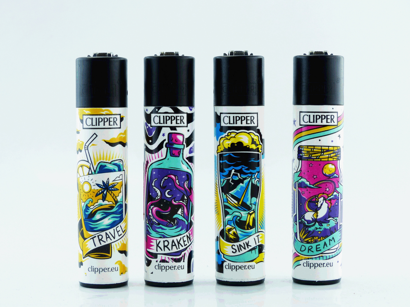 Clipper World Behind Glass