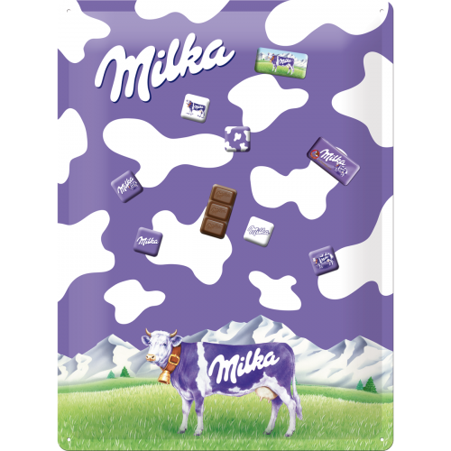 Plaque Milka avec 9 magnets - Les Plaques/Calendriers / bloc-notes ...