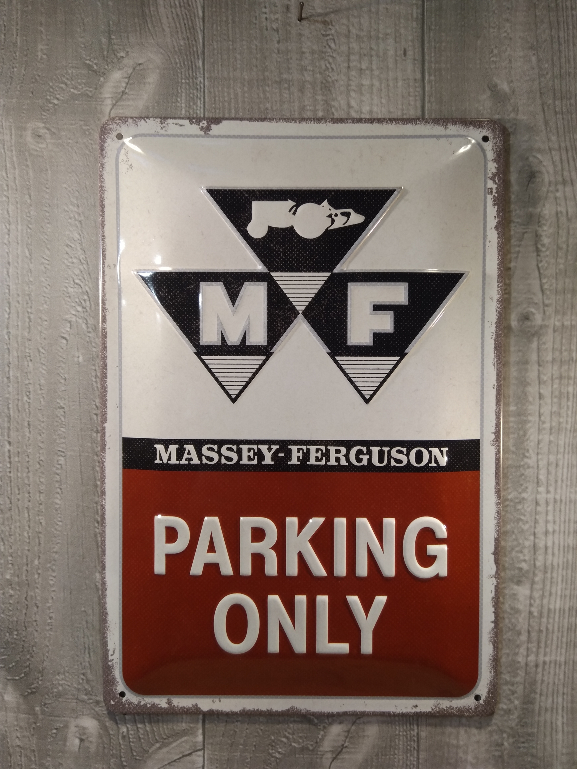 Plaque Massey ferguson parking - Les Plaques/Plaques 20x30 cm ...