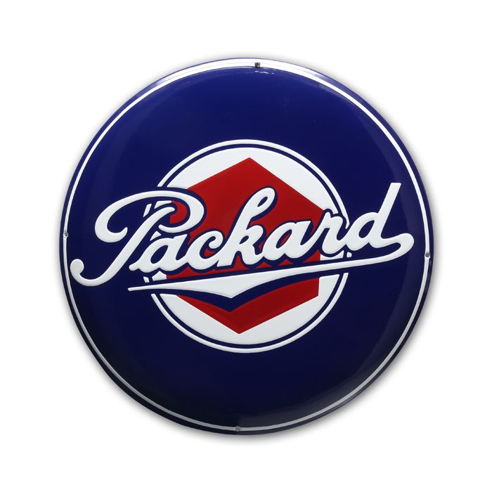 Plaque émaillée logo Packard ronde - Produits Emaillés/Plaques ...