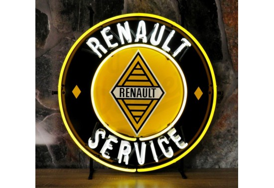 Enseigne lumineuse néon Renault Service - Les Enseignes lumineuses ...