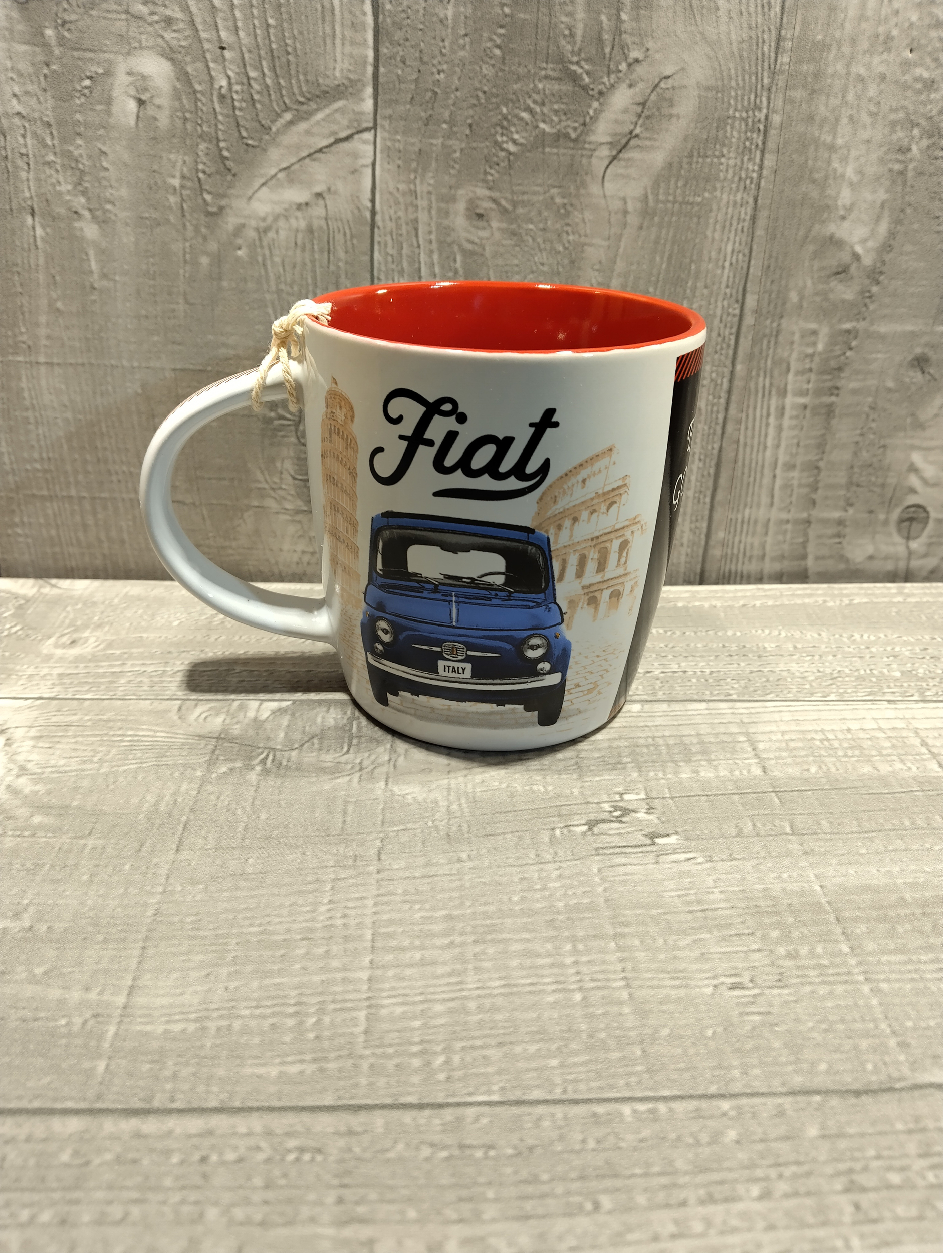 Mug céramique Fiat 500 - Les Mugs/Les Mugs céramique - nostalgic-deco
