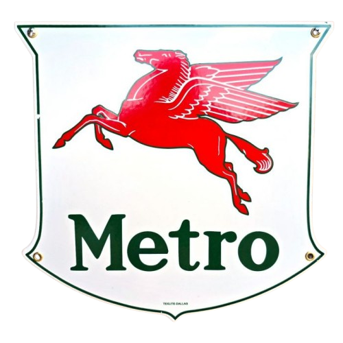 Plaque émaillée Pegasus métro - Produits Emaillés/Plaques émaillées ...