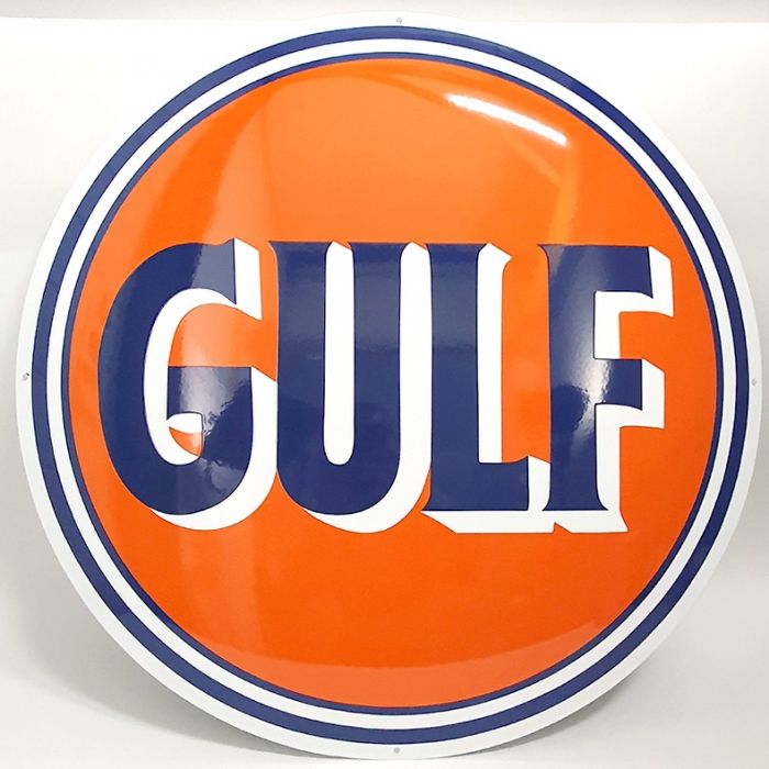 Plaque émaillée Gulf Ø90cm - Produits Emaillés/Plaques émaillées ...