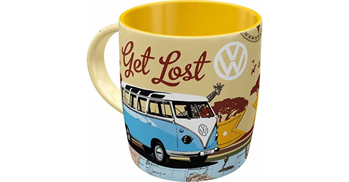 Mug céramique vw combi beach - Les Mugs/Les Mugs céramique - nostalgic-deco
