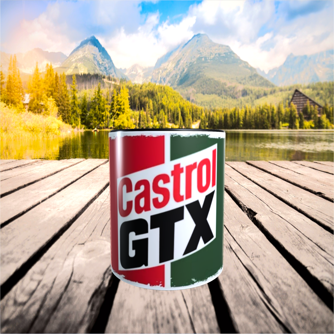 Mug céramique Castrol GTX - Les Mugs/Les Mugs céramique - nostalgic-deco