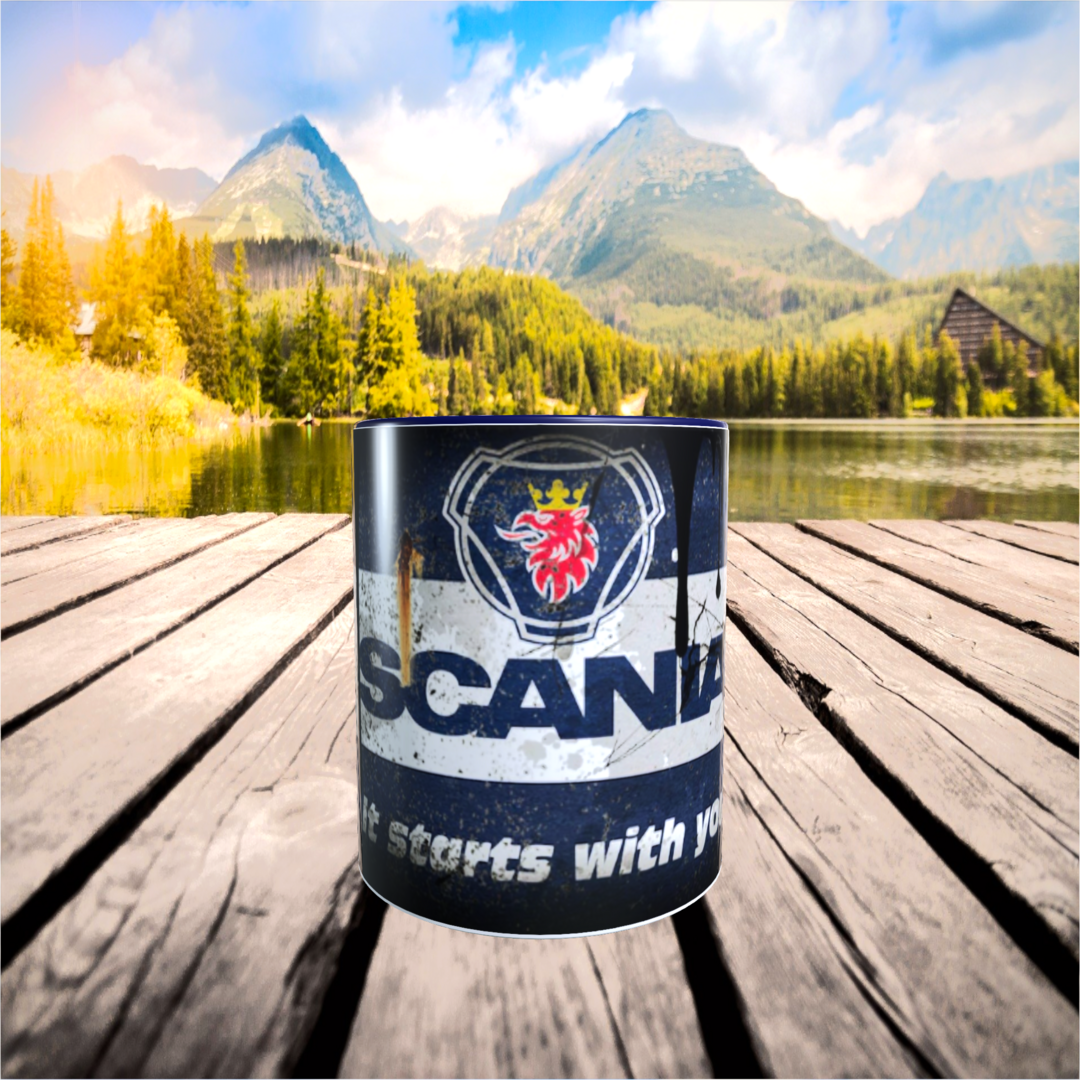 Mug céramique publicitaire Scania - Les Mugs/Les Mugs céramique ...