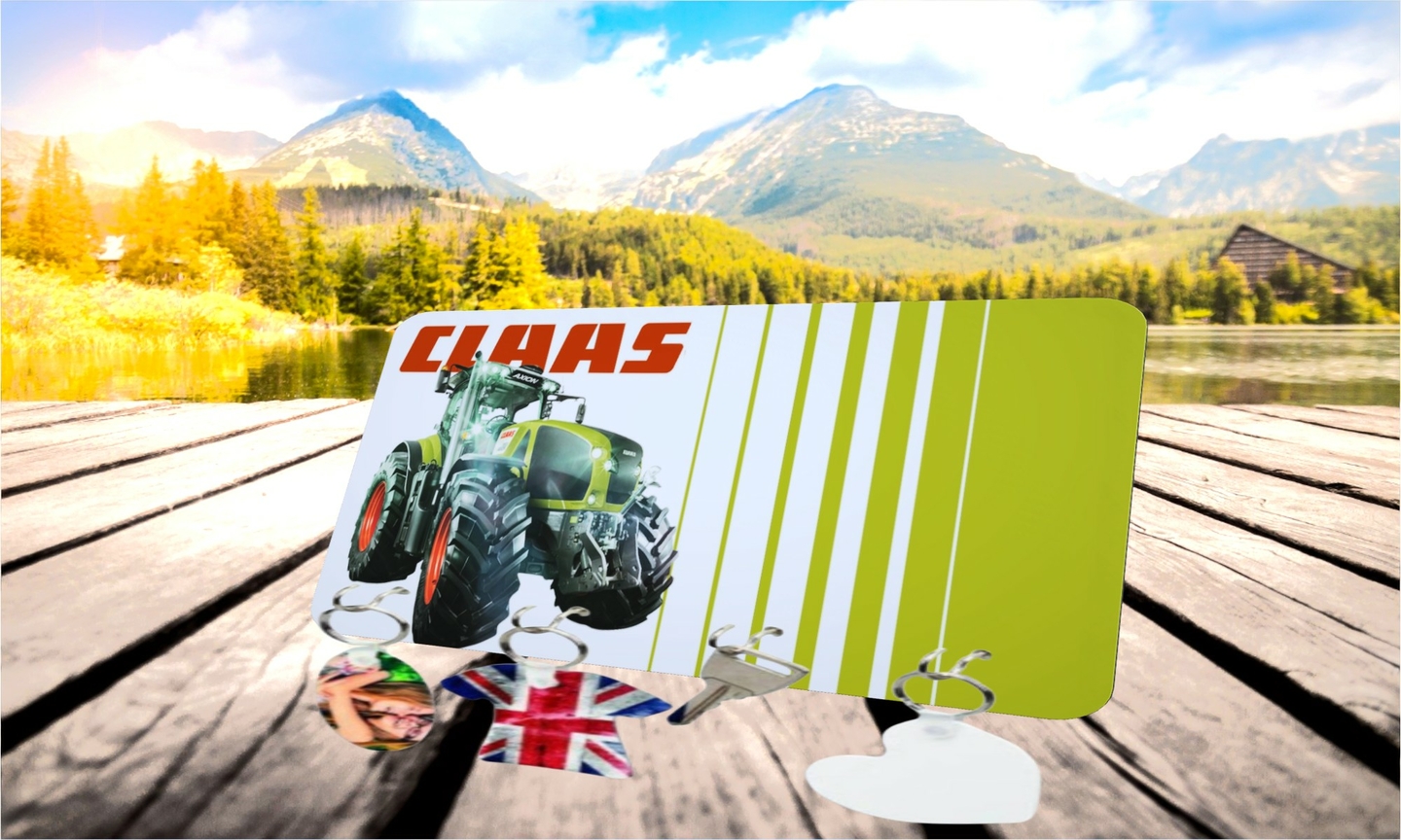 Accroche-clés mural tracteur Claas - Déco / Cadeaux/Accroche-clés ...