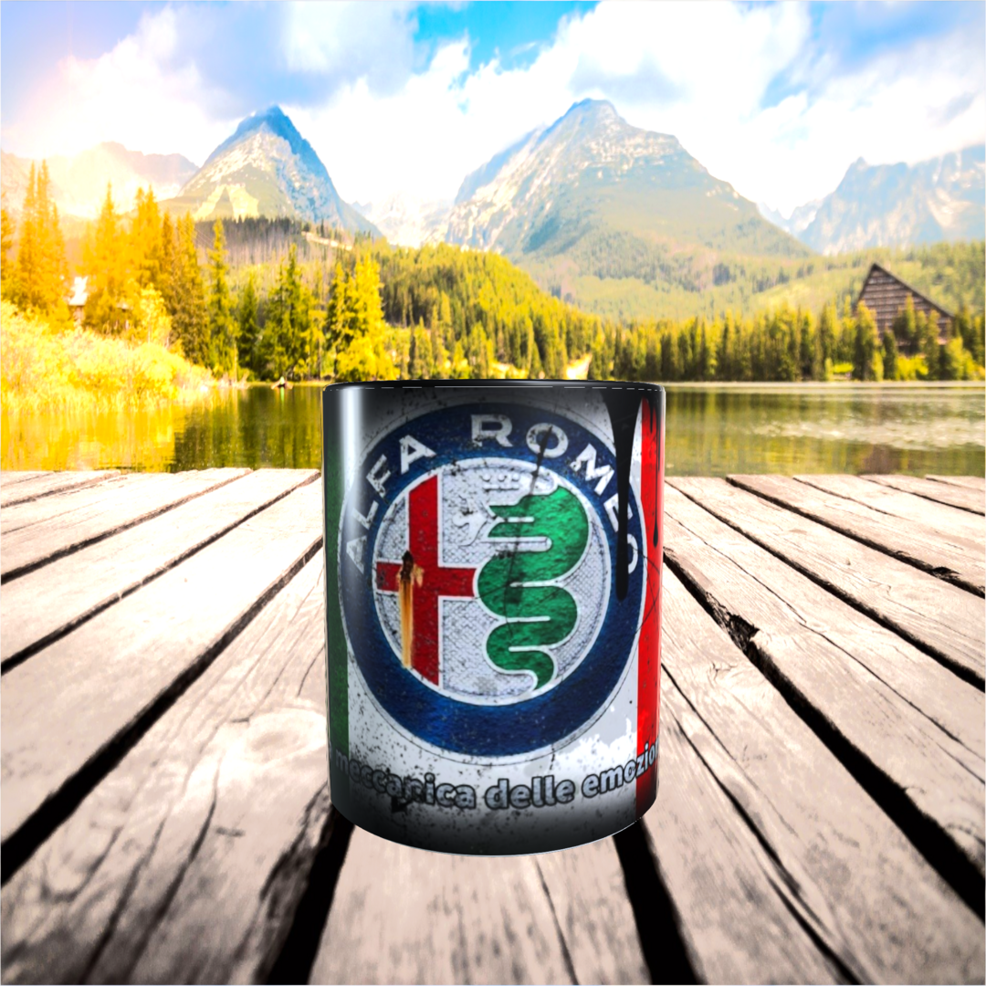 Mug céramique rétro Alfa Roméo - Les Mugs/Les Mugs céramique ...