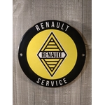 Plaque émaillée Renault service - Garage/Atelier/Les plaques ...