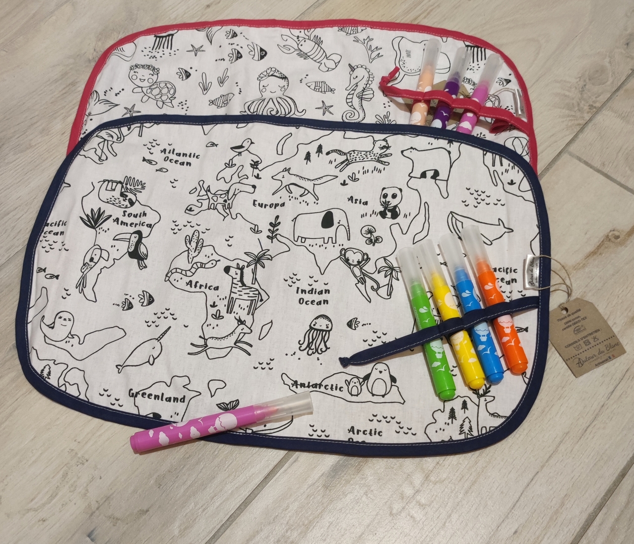 Set de table à colorier - Bébé et enfant/Set de table à colorier ...