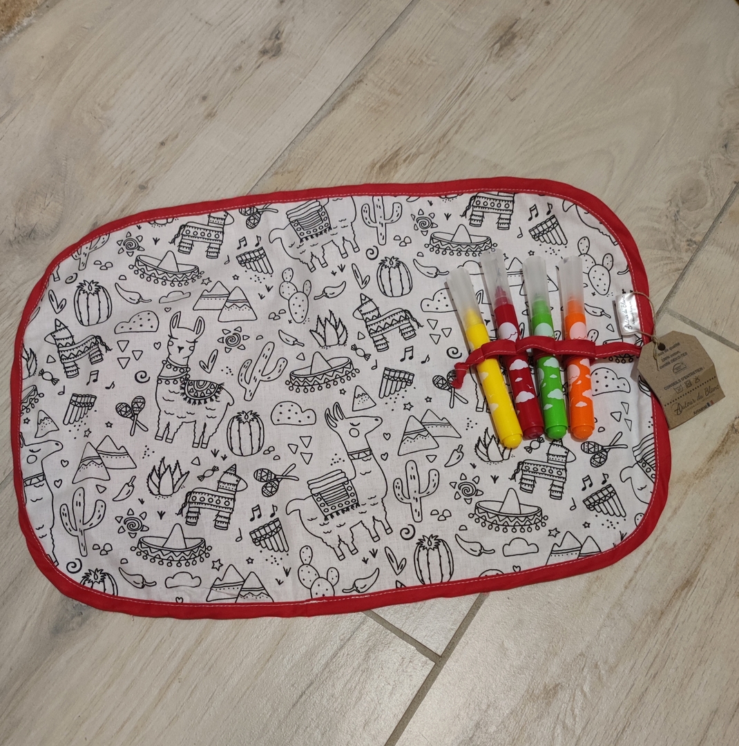 Set de table à colorier - Bébé et enfant/Set de table à colorier ...