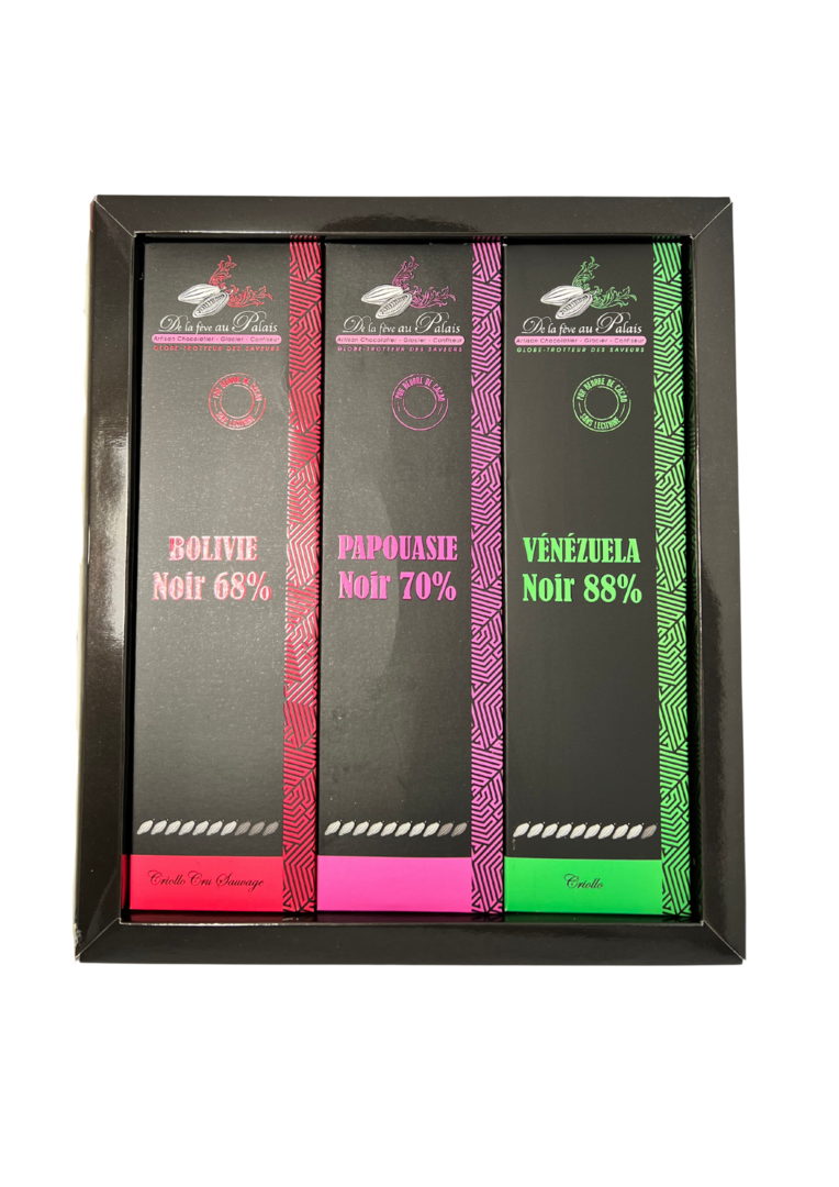 Coffret prestige (Chocolat d'exception) - Chocolat - de la feve au palais