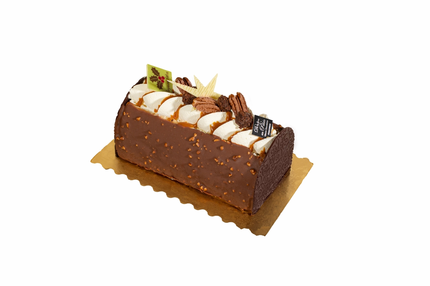 BÛCHE GLACÉE "ORION" - BÛCHES DE NOEL - de la feve au palais