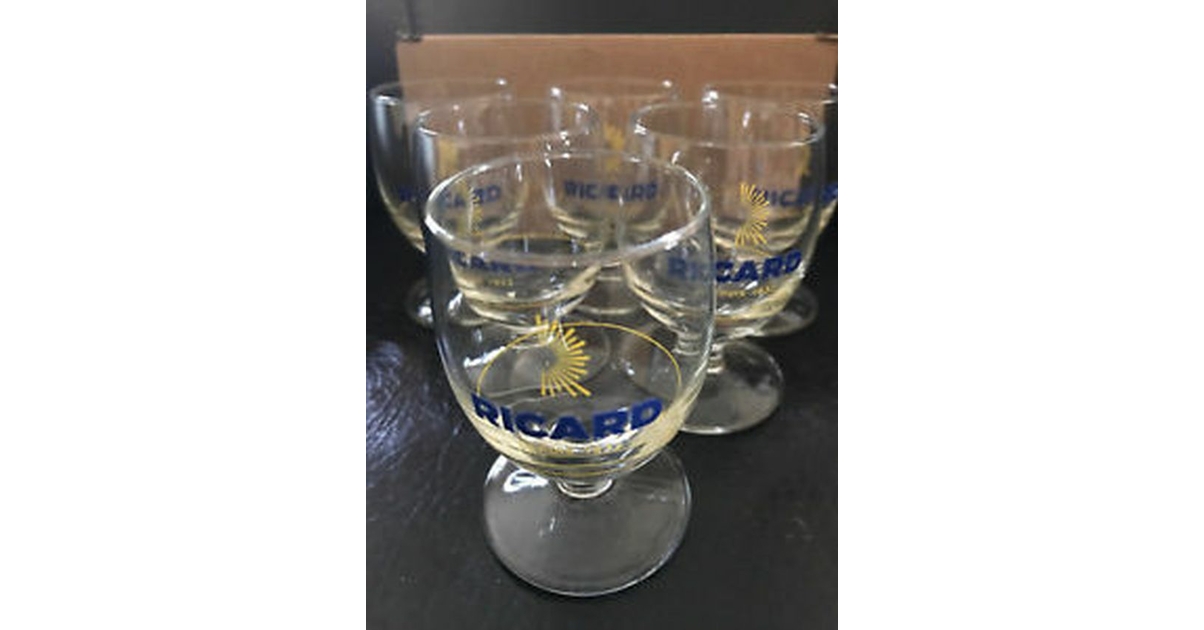 Verre ballon ricard logo Demi Soleil 17 cl - Verre Apéritif/Verre ...
