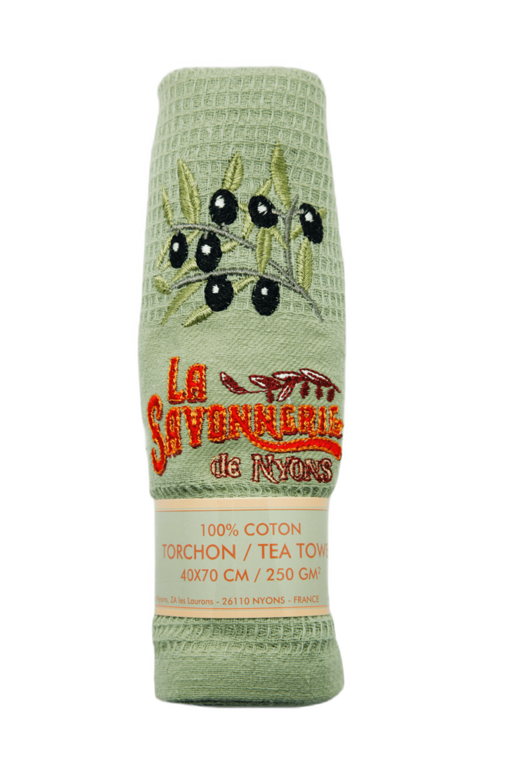 Torchon "Vert" 100% coton