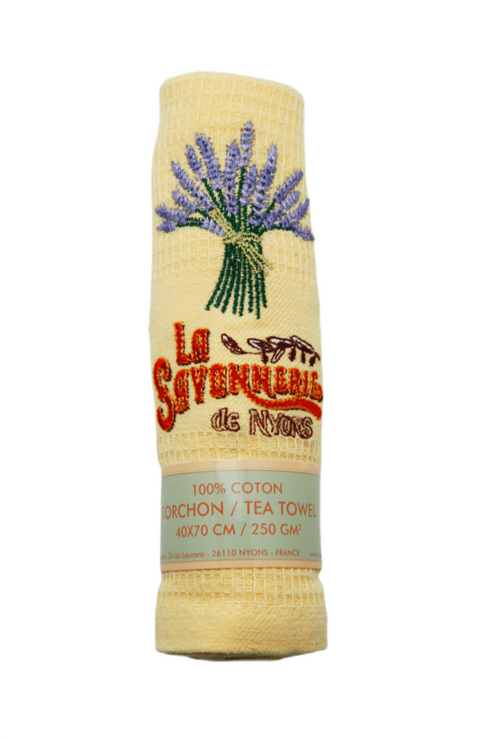 Torchon "Jaune Clair" 100% coton