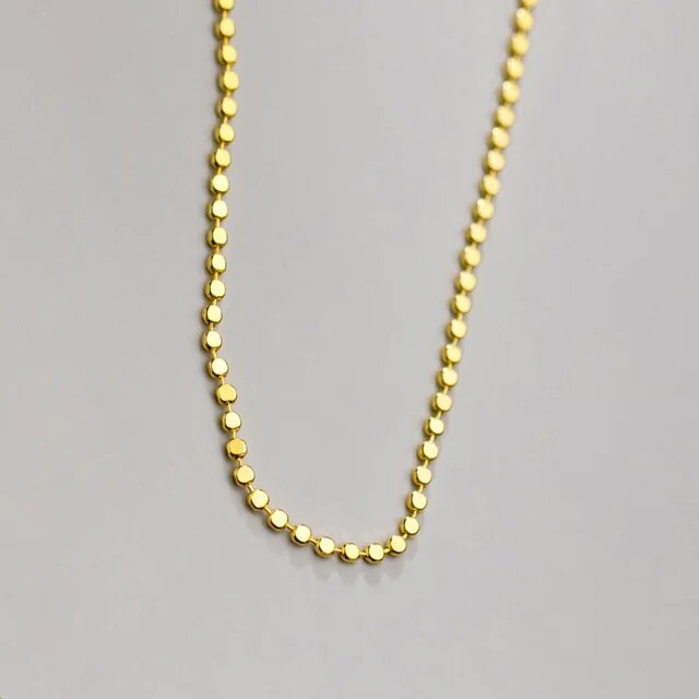 Collier tendance femme – Collier ras du cou plaqué Or ou argent 925/ ...