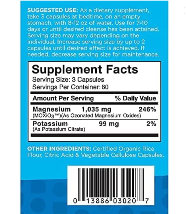 NB Pure Aerobic Life MagO7 Nettoyage digestif et détoxification, 90 ...