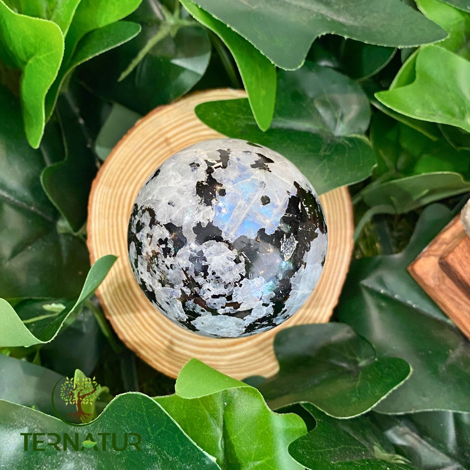 Sphère Pierre de Lune - 45mm - Pierres & Minéraux de A à Z/Pierre de ...