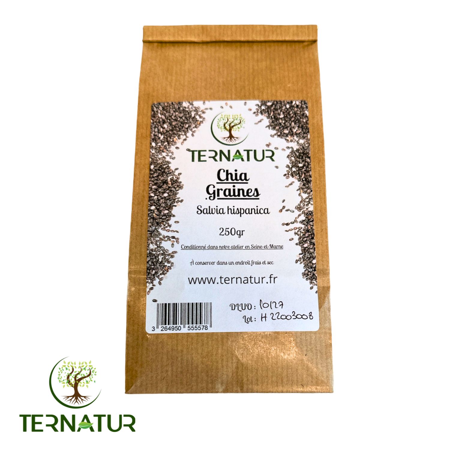 Chia - Graines 250gr - Salvia hispanica - Plantes Médicinales Bio ...