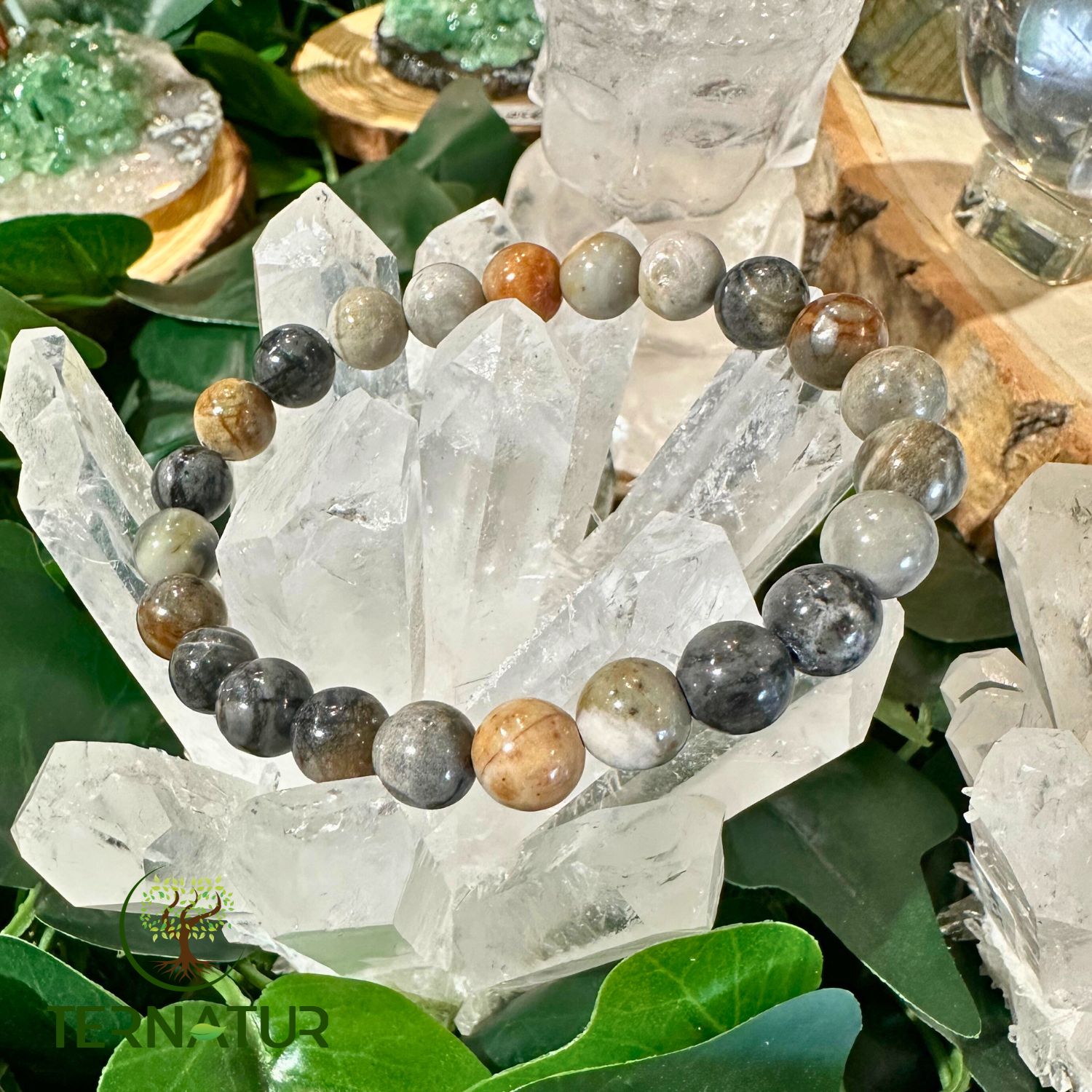 Pierres & Minéraux de A à Z - Jaspe Picasso - TERNATUR