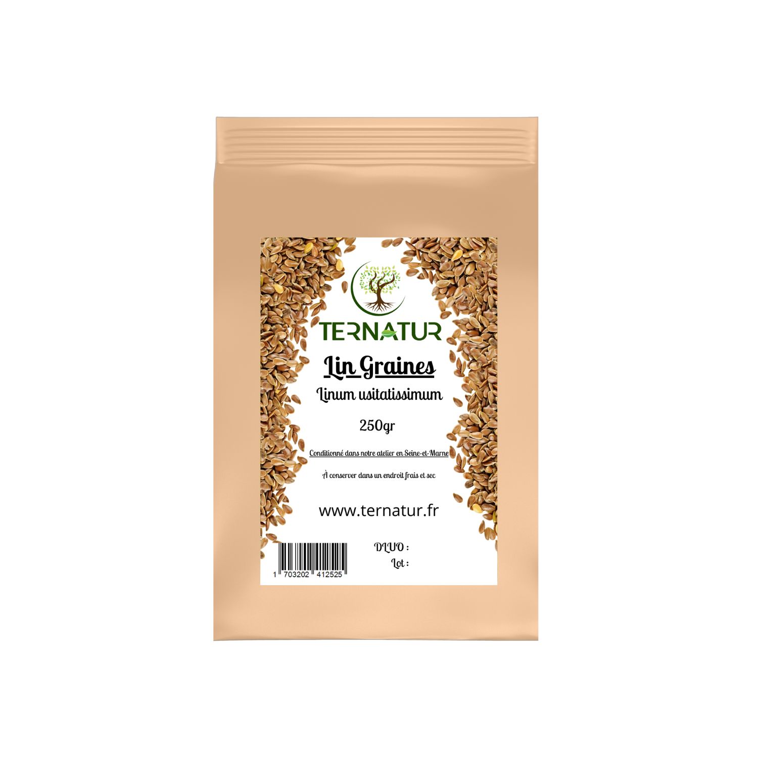 Lin - Graines 250g - Linum usitatissimum
