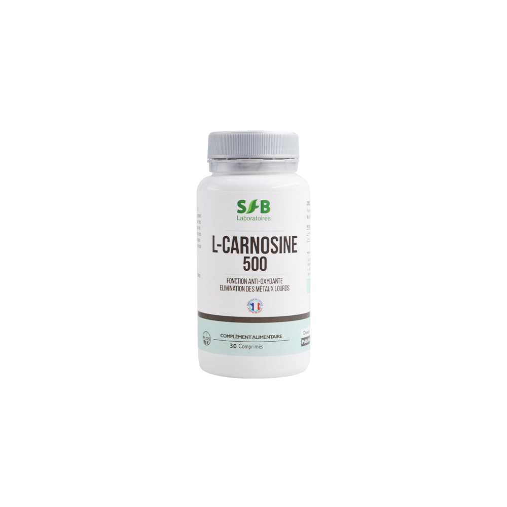 L-Carnosine 500mg - 30 gélules - SFB Laboratoires - Compléments ...