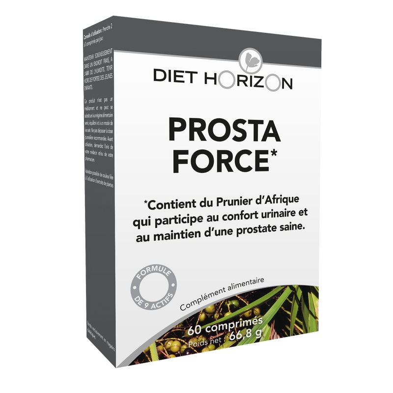 Prosta Force - 60 comprimés - Pour maintenir la prostate en bonne santé