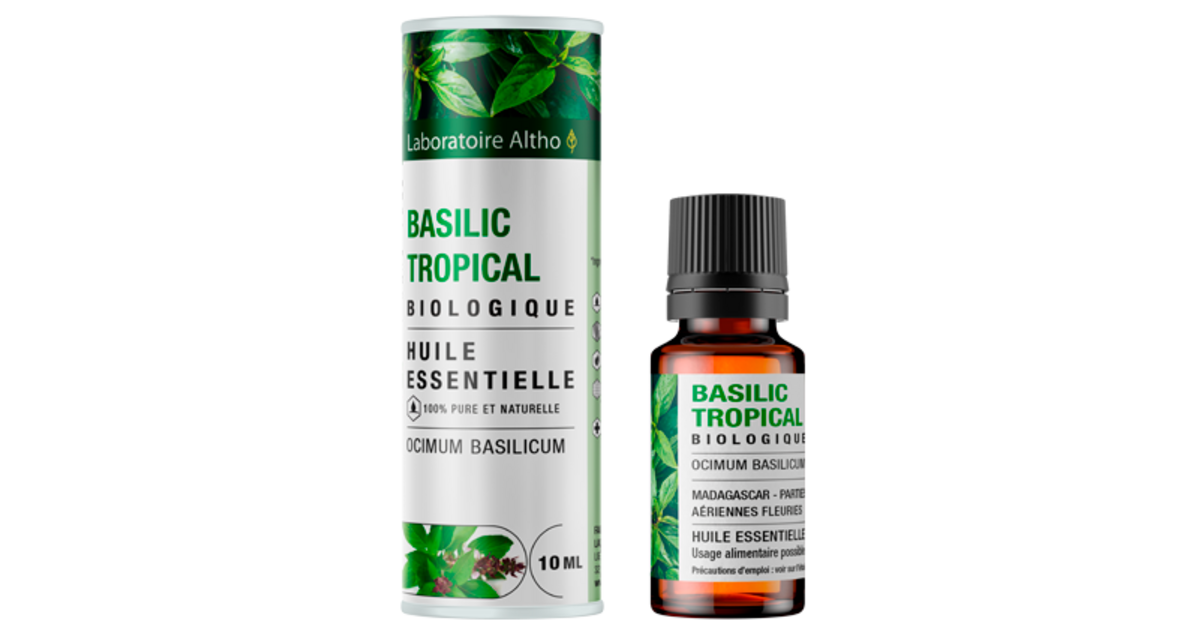 Basilic Tropical - Huile essentielle bio - Basilic - TERNATUR