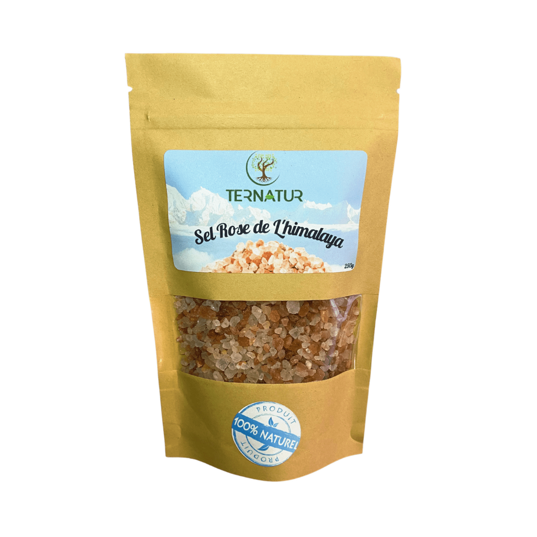 Sel Rose de l'Himalaya 250g - Sel de Purification | TERNATUR