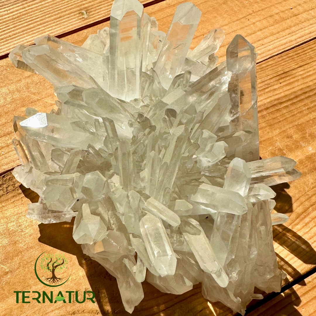 Amas de Cristal de Roche - Pierres & Minéraux de A à Z/Cristal de Roche - TERNATUR