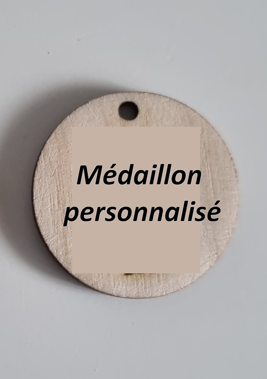 Médaillon personnalisé - Divers - krea-ly