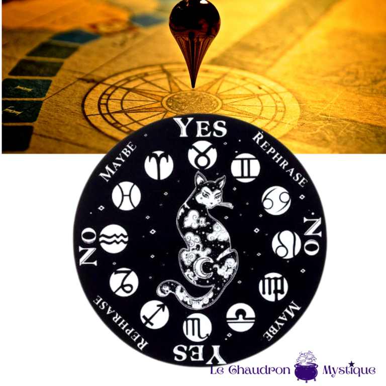 Planche à pendules en bois -25cm - décor Chat noir - PENDULES/Planches ...