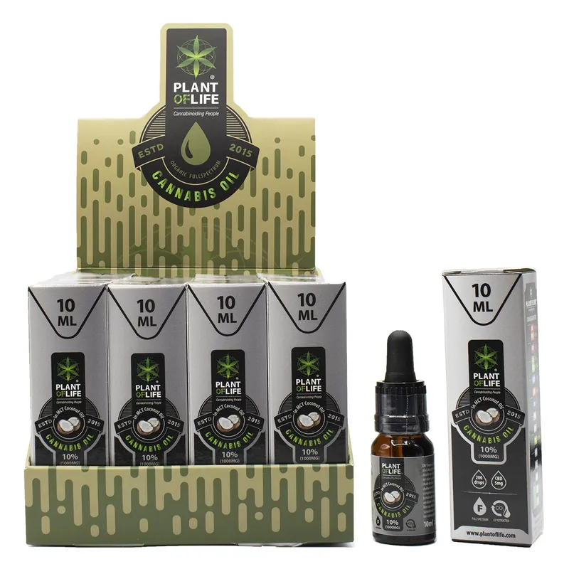 Huile de CBD COCO 10% 10ml Plant of Remedy - DeliciousGreen