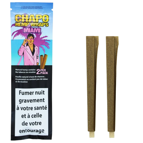 Blunt Feuille de Chanvre MIAMI Mangue - DeliciousGreen