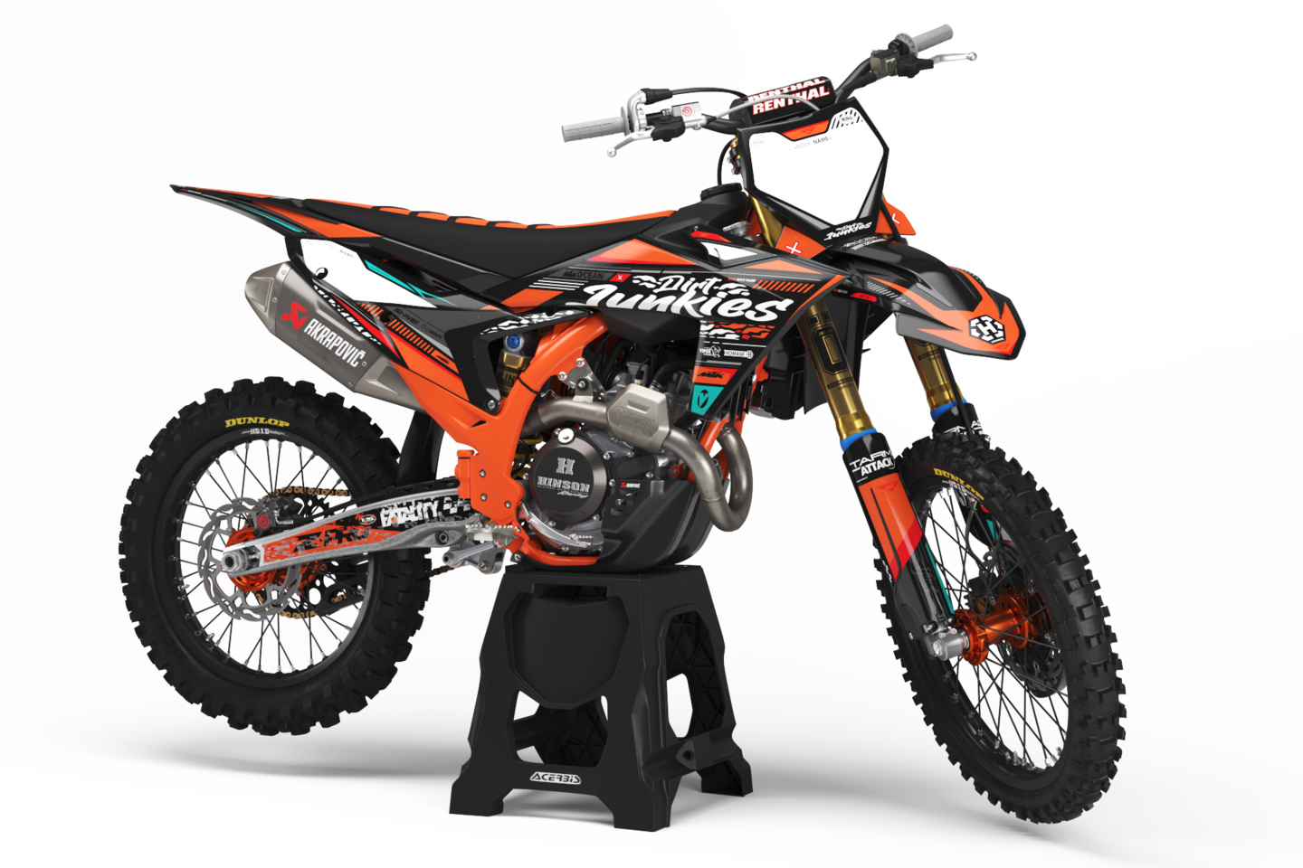 MX Kit déco 2023 KTM 450 SXF - Wilde - MX/KTM MX - Ligne de Course