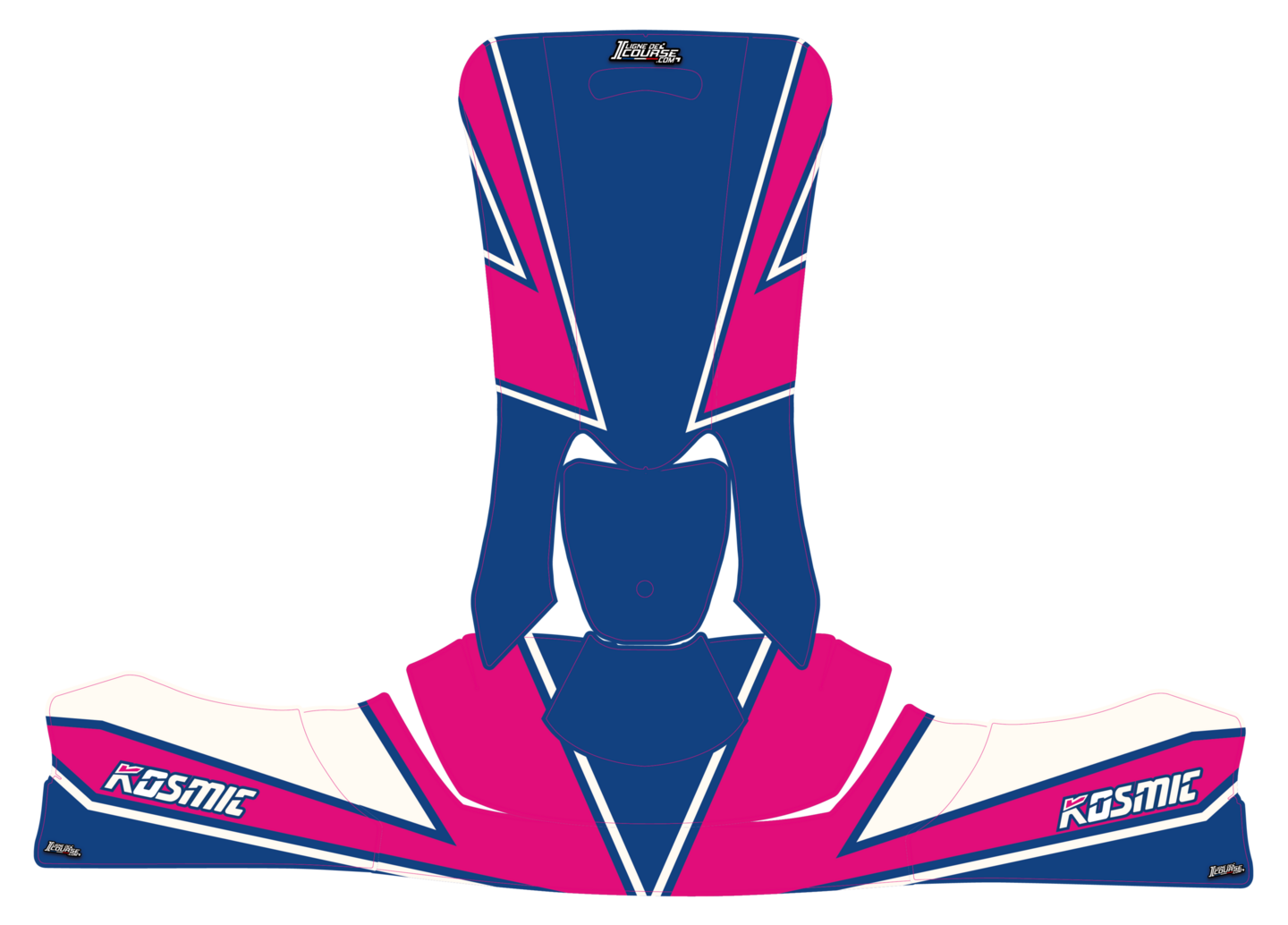 KIT DECO FACE KG 508 KOSMIC - KIT DECORATION/KIT DECO REPLICA FACE AVANT KG508 - Ligne de Course