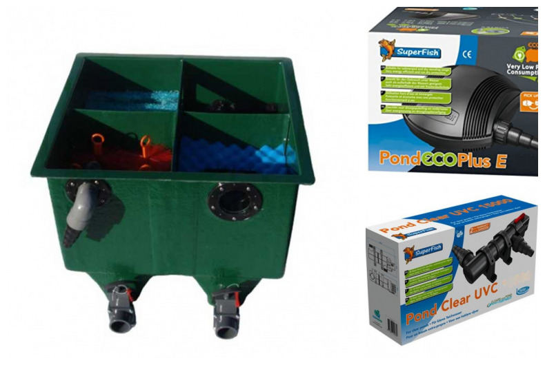 Matériels - Kits de filtration pour bassin de 5 à 10 m3 - MATERIEL ...