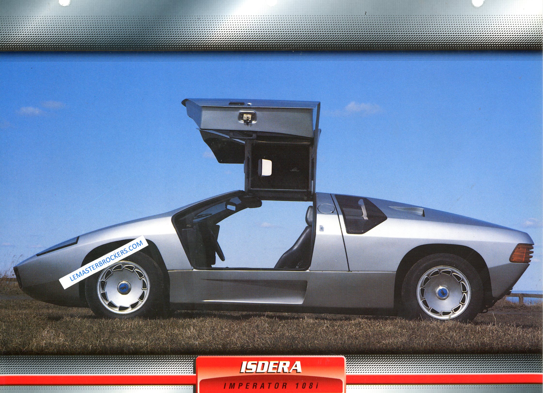ISDERA IMPERATOR 108i 1981 - FICHES AUTO - LEMASTERBROCKERS