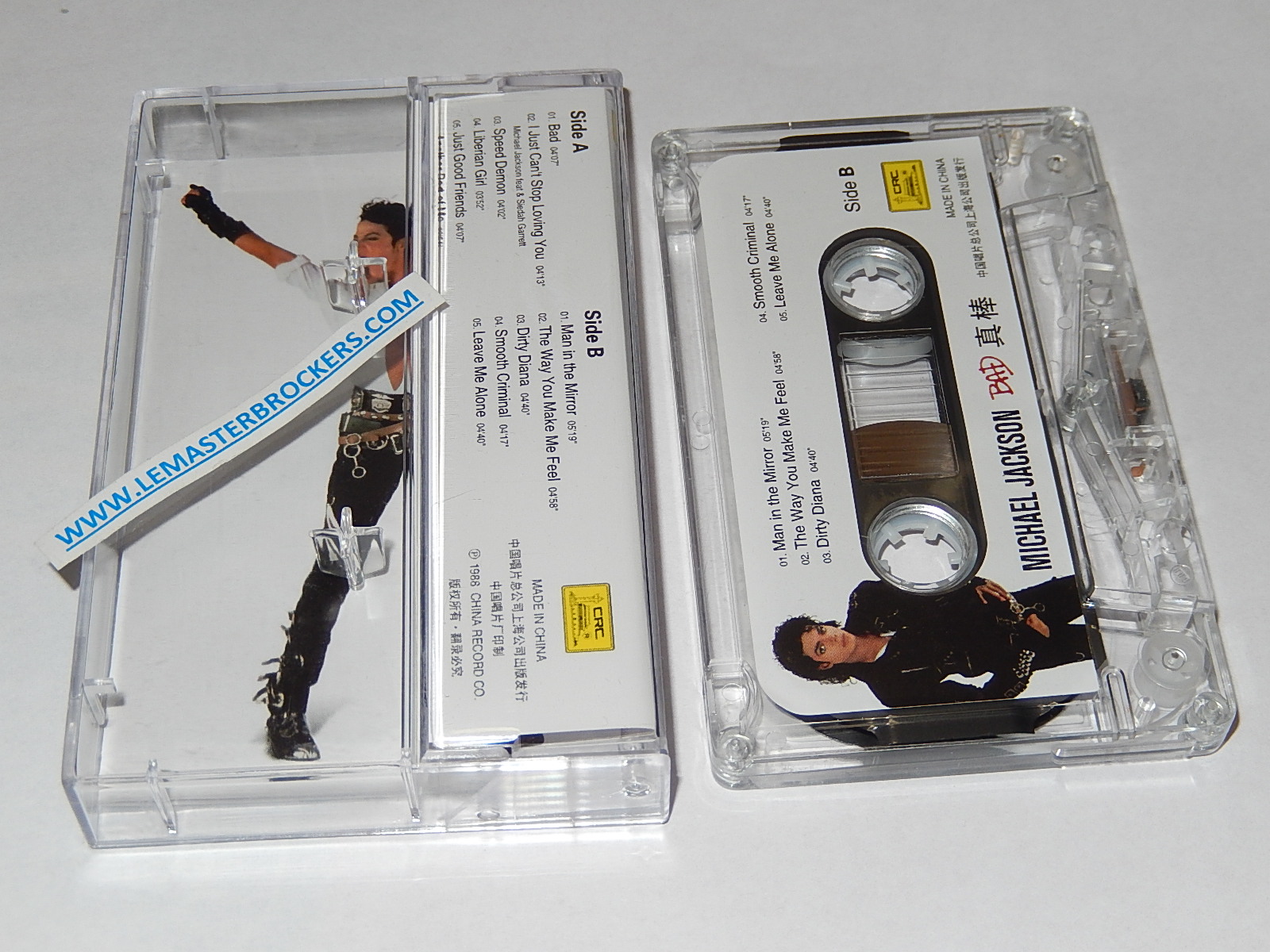 CASSETTE MICHAEL JACKSON BAD - CASSETTES AUDIO