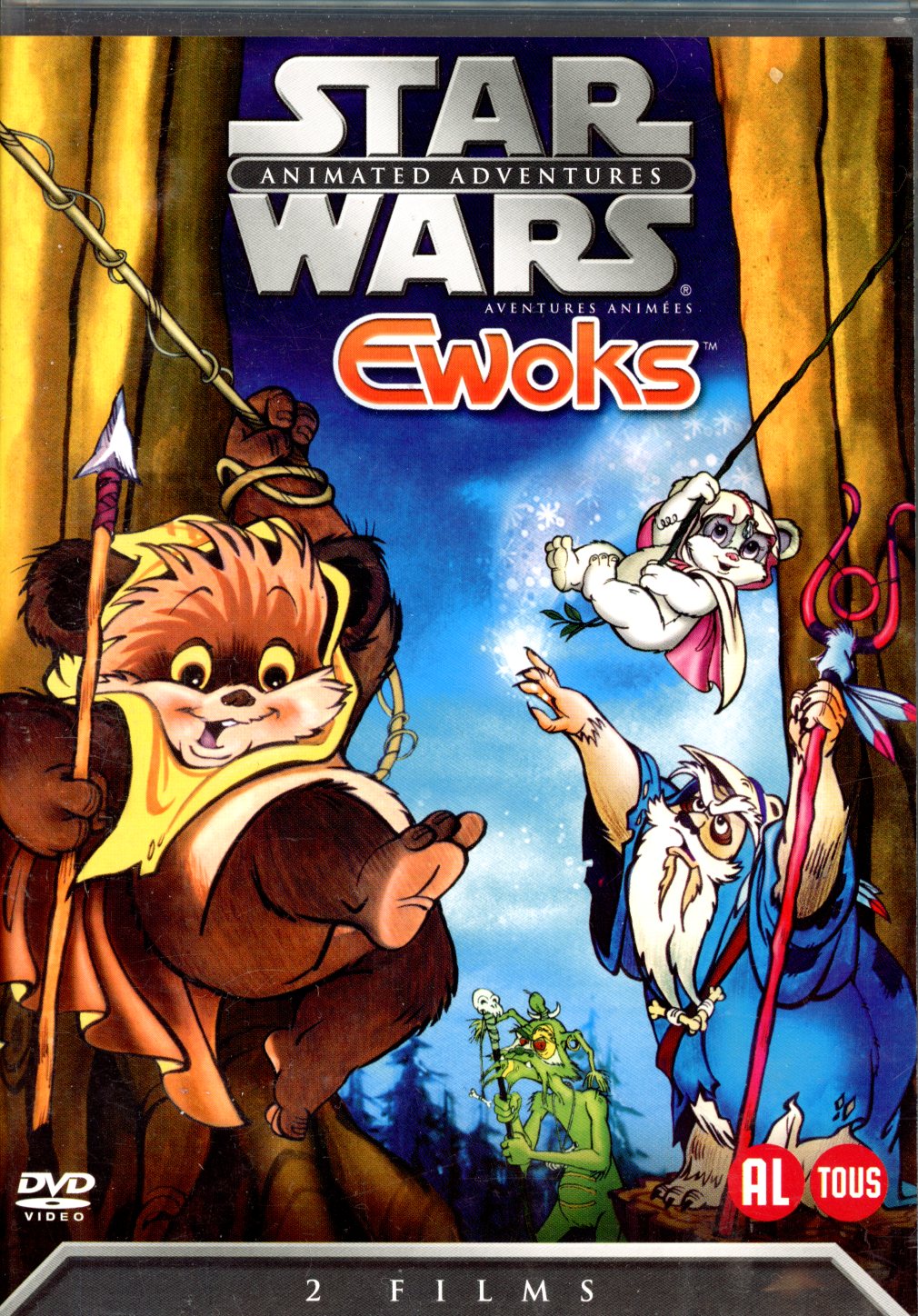 DVD STAR WARS EWOKS - ANIMATED ADVENTURES