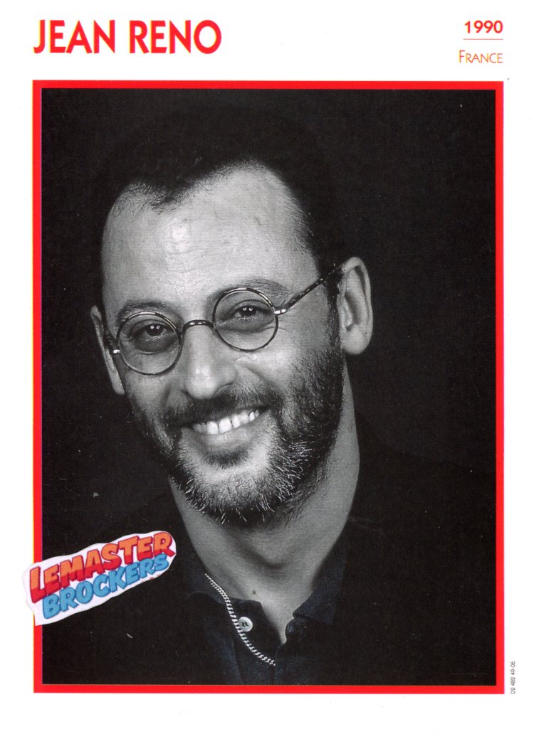FICHE ACTEUR JEAN RENO - FRANCE 1990 - FICHE CINÉMA