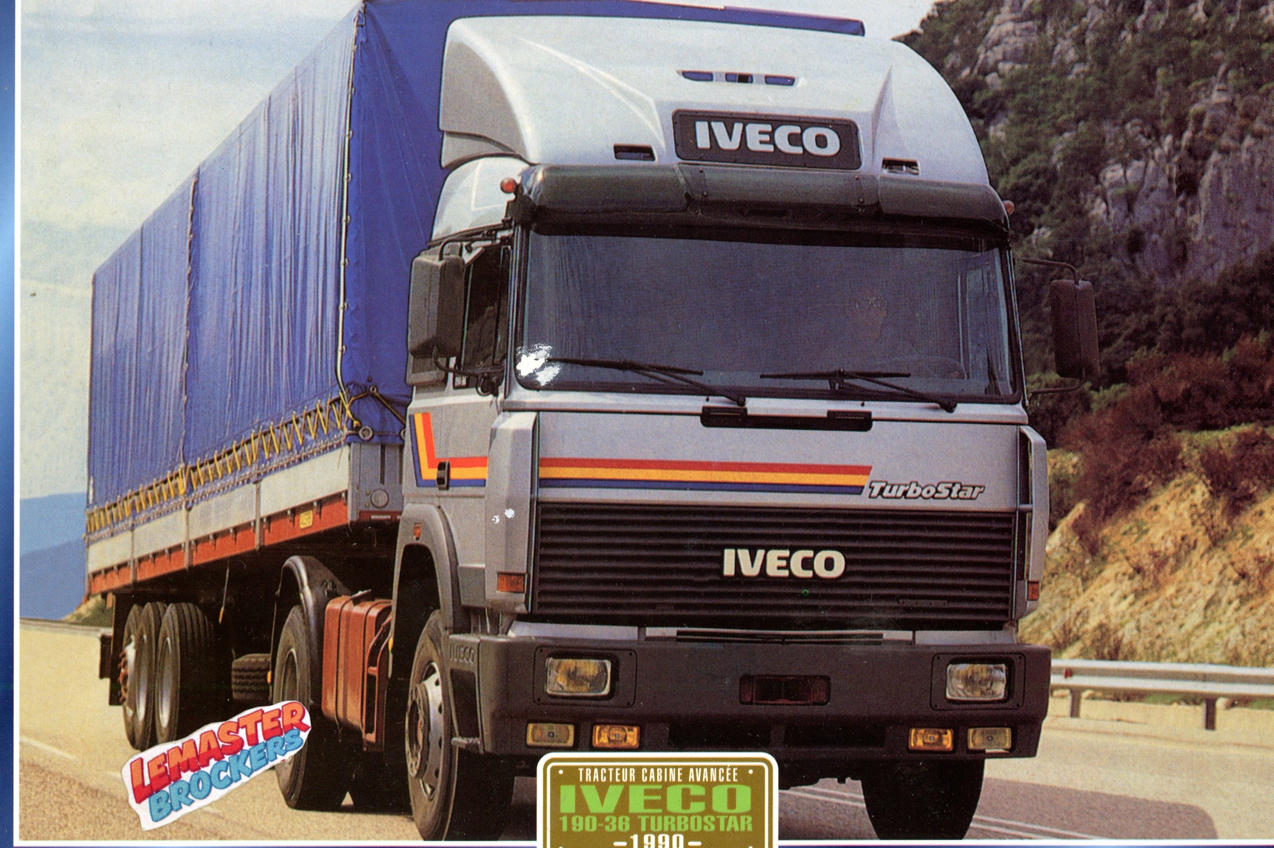 FICHE COLLECTION IVECO 190-36 TURBOSTAR 1990