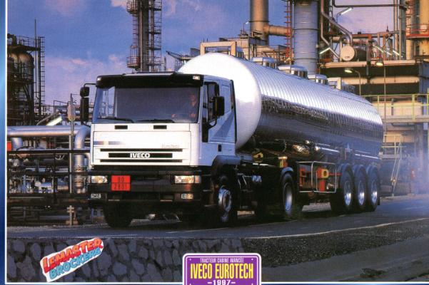 FICHE COLLECTION IVECO EUROTECH 1997 - FICHES CAMION