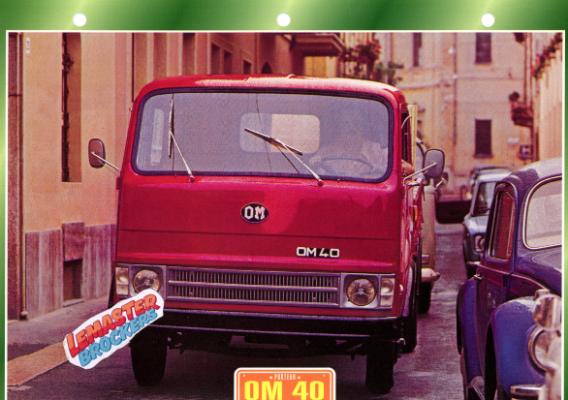 FICHE COLLECTION OM 40 1974 - FICHES CAMION