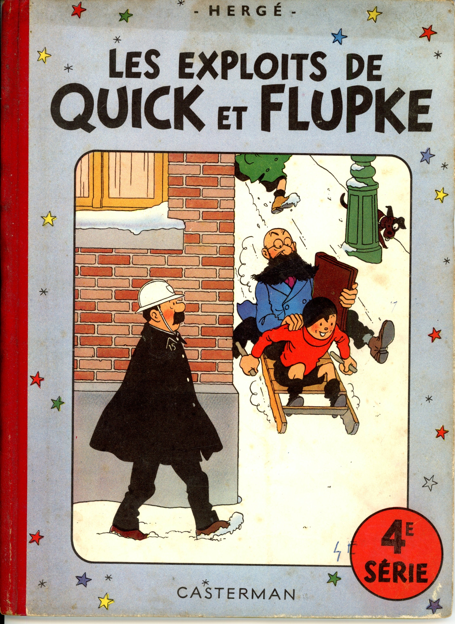 QUICK ET FLUPKE EO 1951 - TOME 4 - HERGE - B4