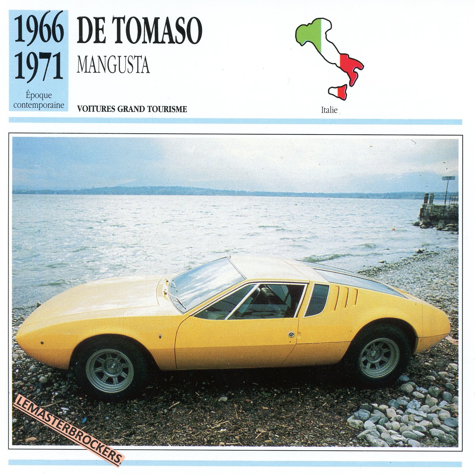 DE TOMASO MANGUSTA 1966 1971 - FICHE AUTO - TRANSPORTS & TECHNIQUE ...
